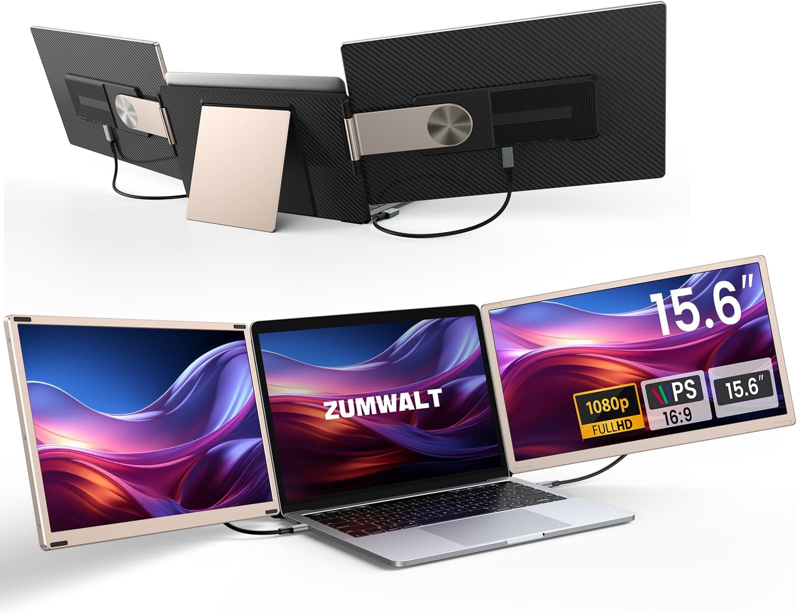 Amazon.com: 15.6" Laptop Screen Extender - 1080P FHD Portable Monitor ...