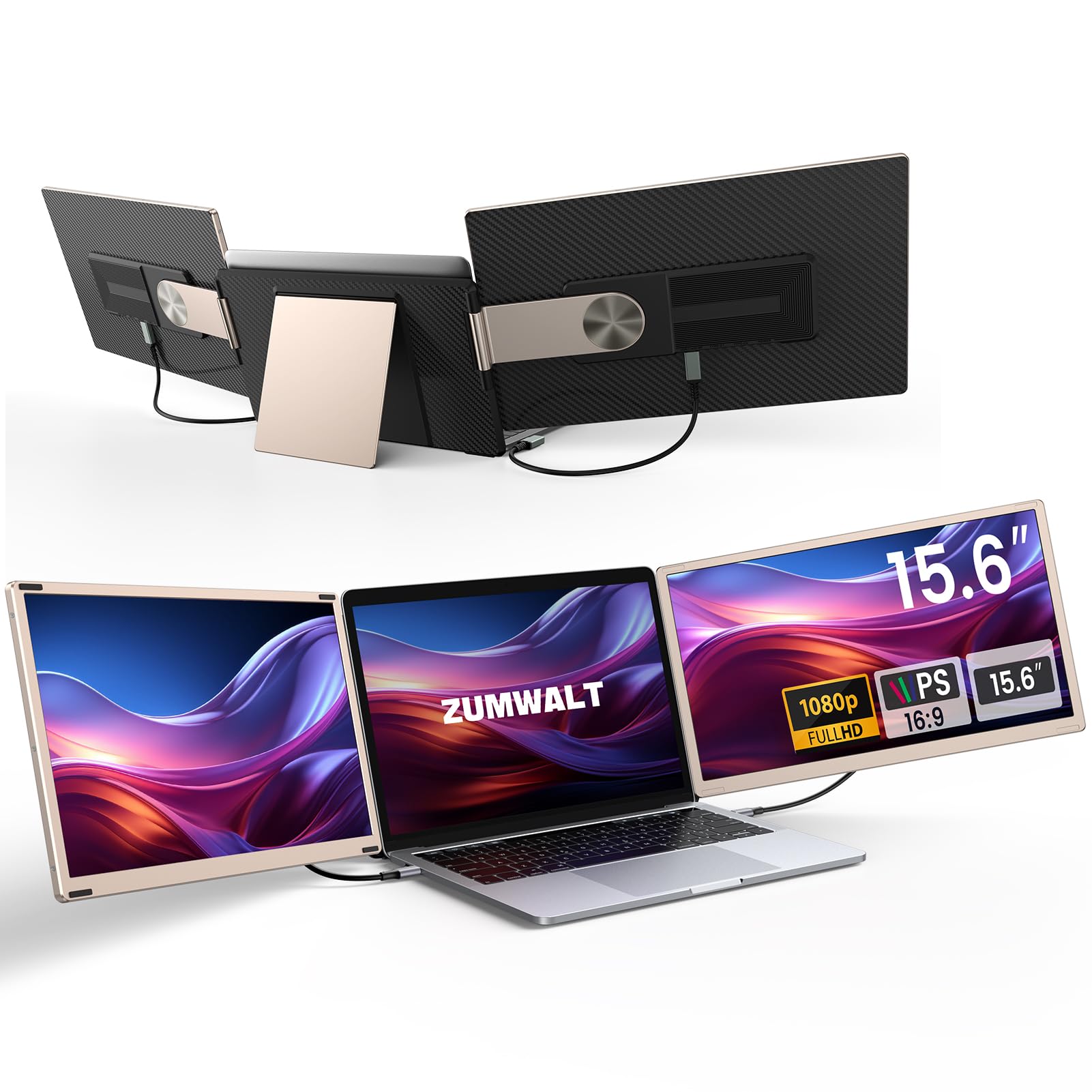 Amazon.com: 15.6" Laptop Screen Extender - 1080P FHD Portable Monitor ...