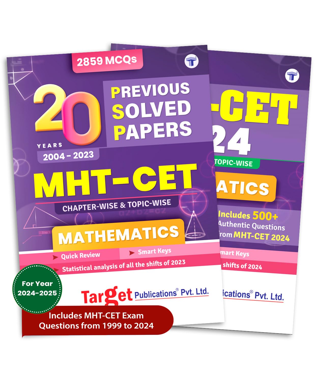 20 Years MHT CET Previous Years Questions Papers for 2024-25 Exam | MHT ...