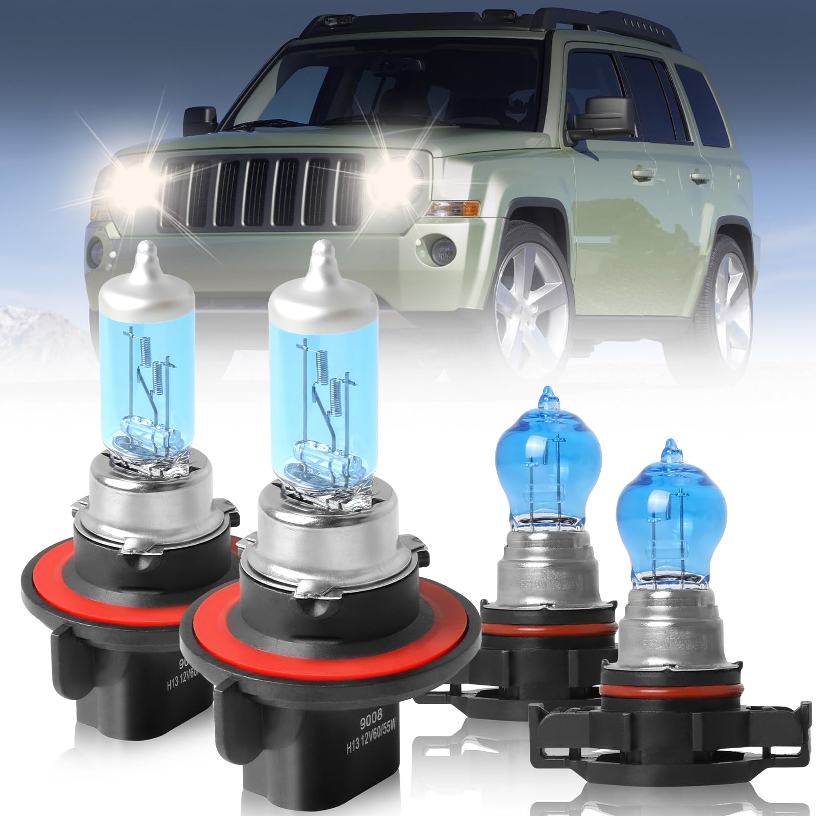 Amazon.com: NSDXCT Fit For Jeep Patriot 2010 2011 2012 2013 2014 2015 ...