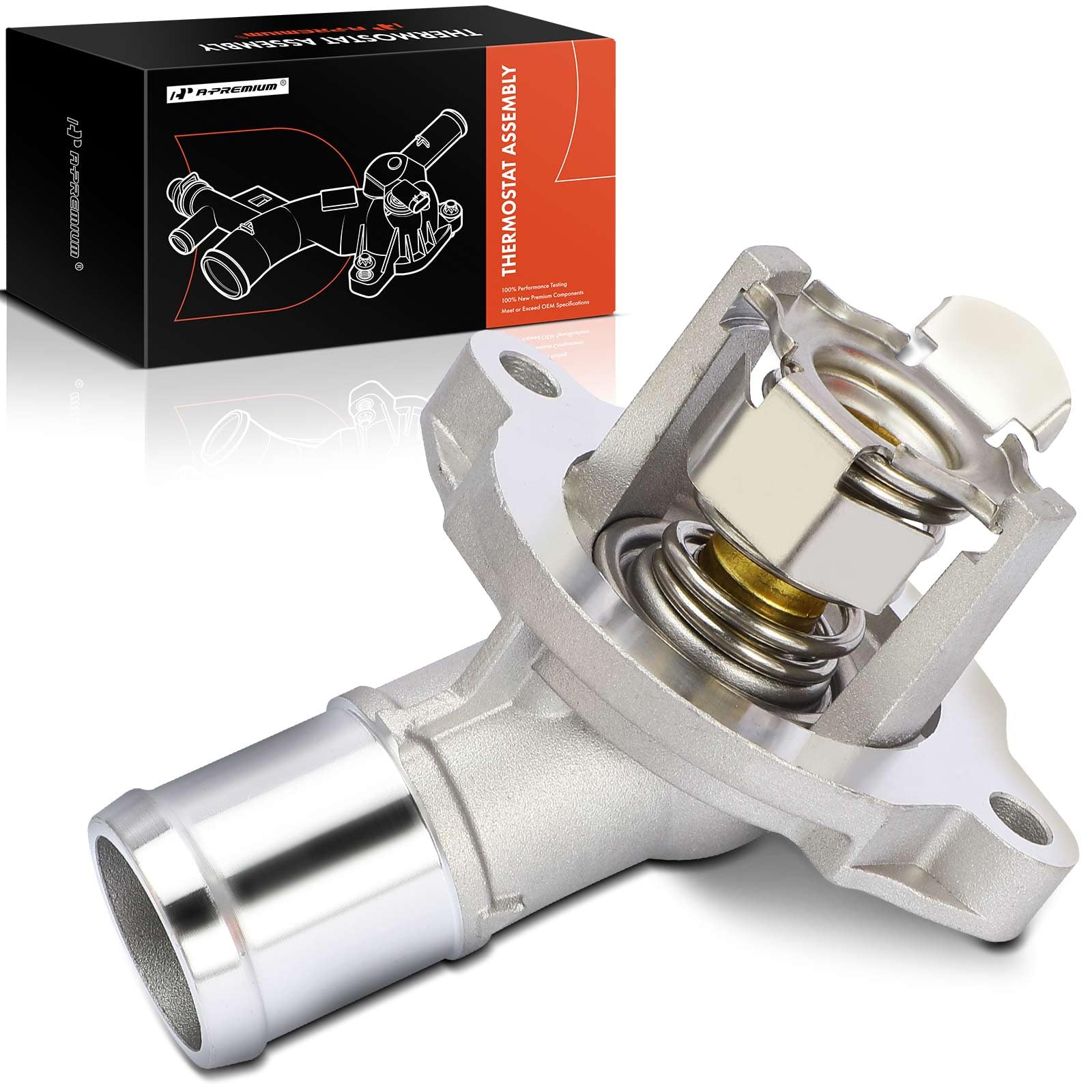 Amazon.com: A-Premium Engine Coolant Thermostat Housing Assembly W ...