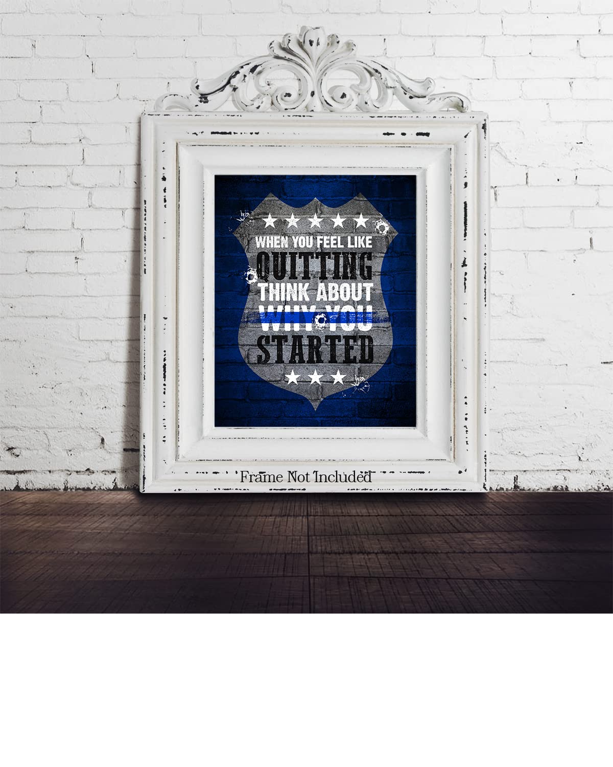 Law Enforcement Wall Art Thin Red Line Honoring Our Men And Women Of