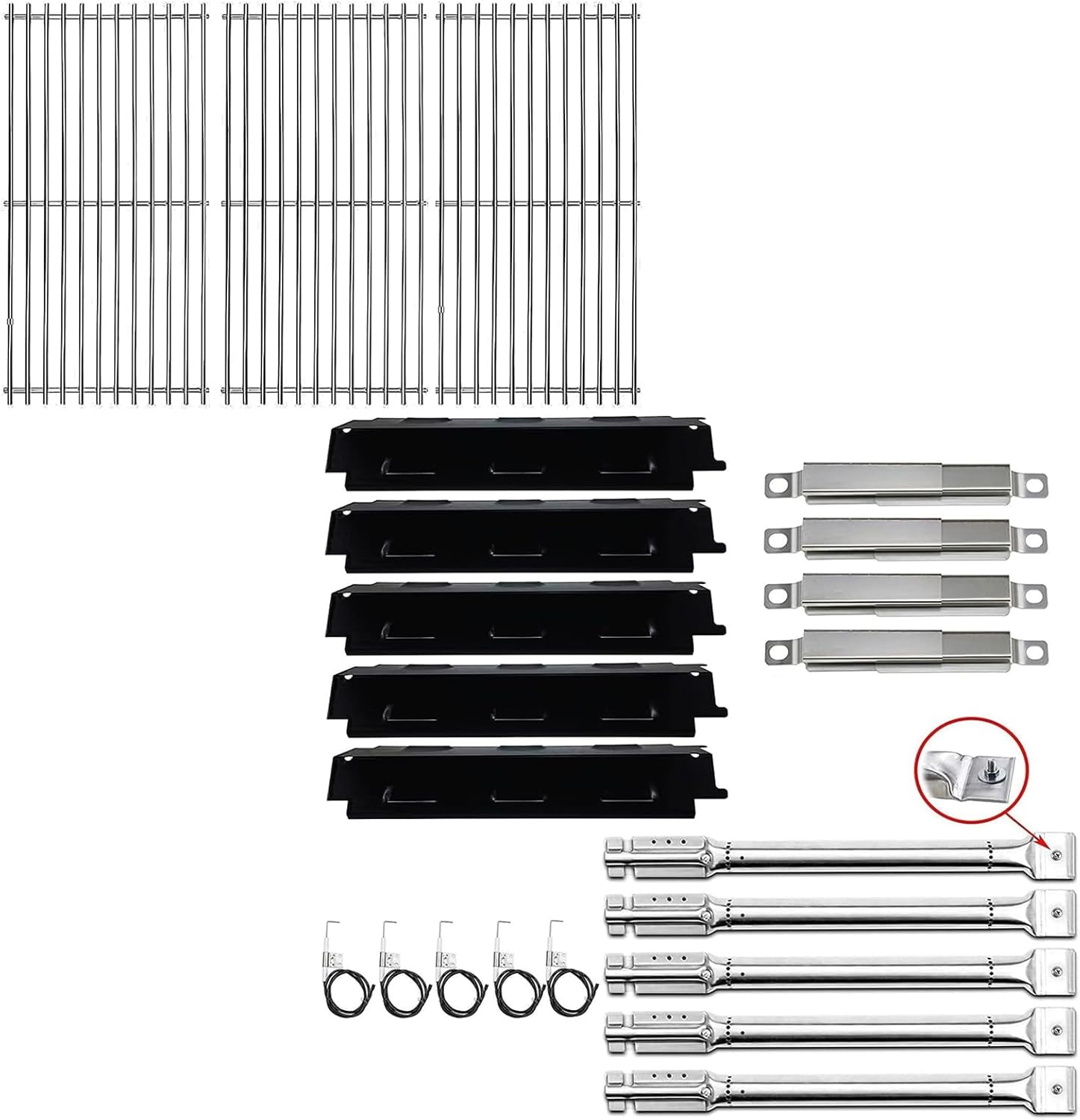 Amazon.com : Hisencn Grill Replacement Parts for Charbroil 461442114 ...