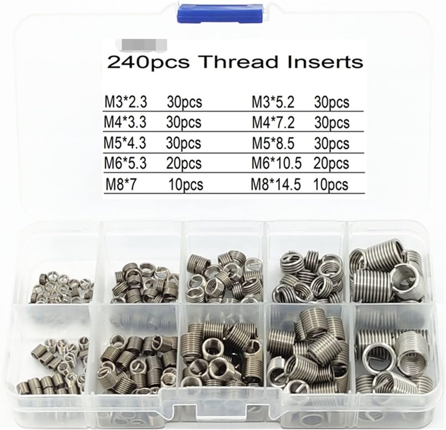 Amazon.com: YANGQI yaoqijie 240pcs / Box 304 Stainless Steel Wire Screw ...
