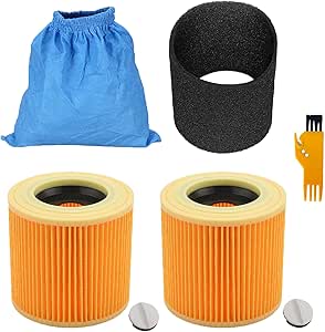 Amazon.com - Chuancheng 5 PCS Replacement HEPA Filter Kits for Karcher ...