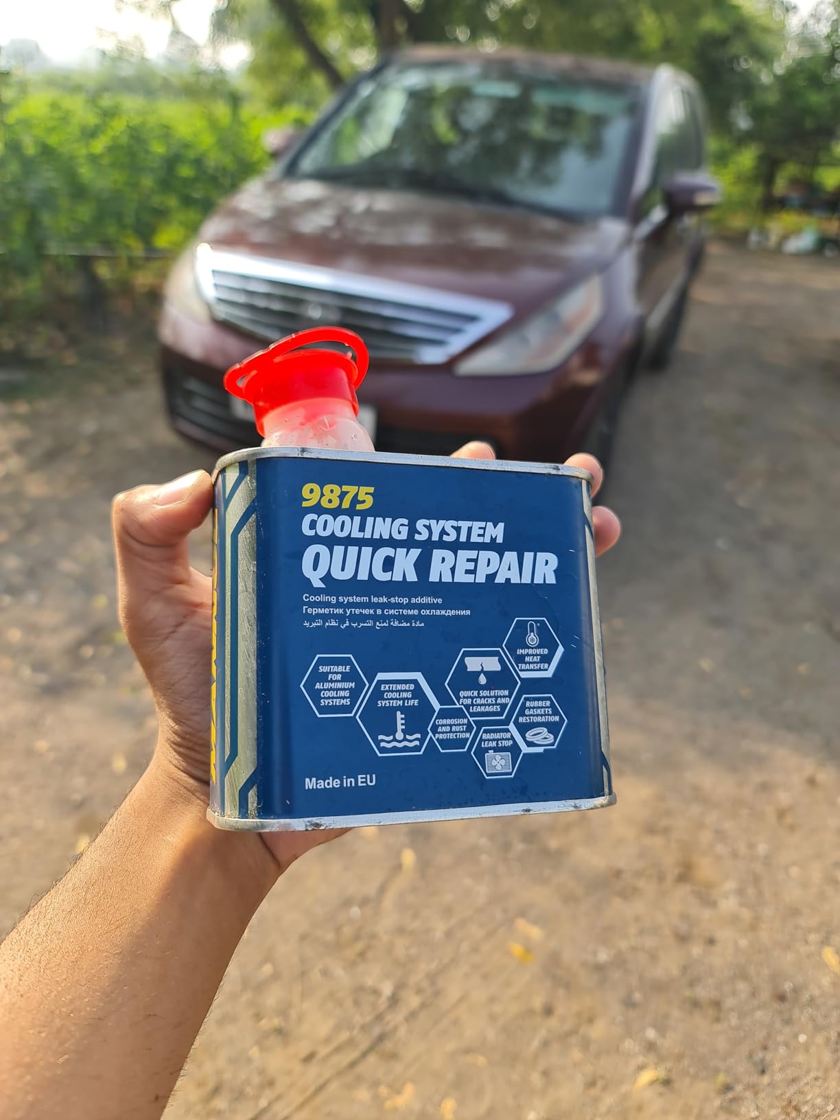 MANNOL 9875 Cooling System Quick Repair Radiator System Leak Stop ...