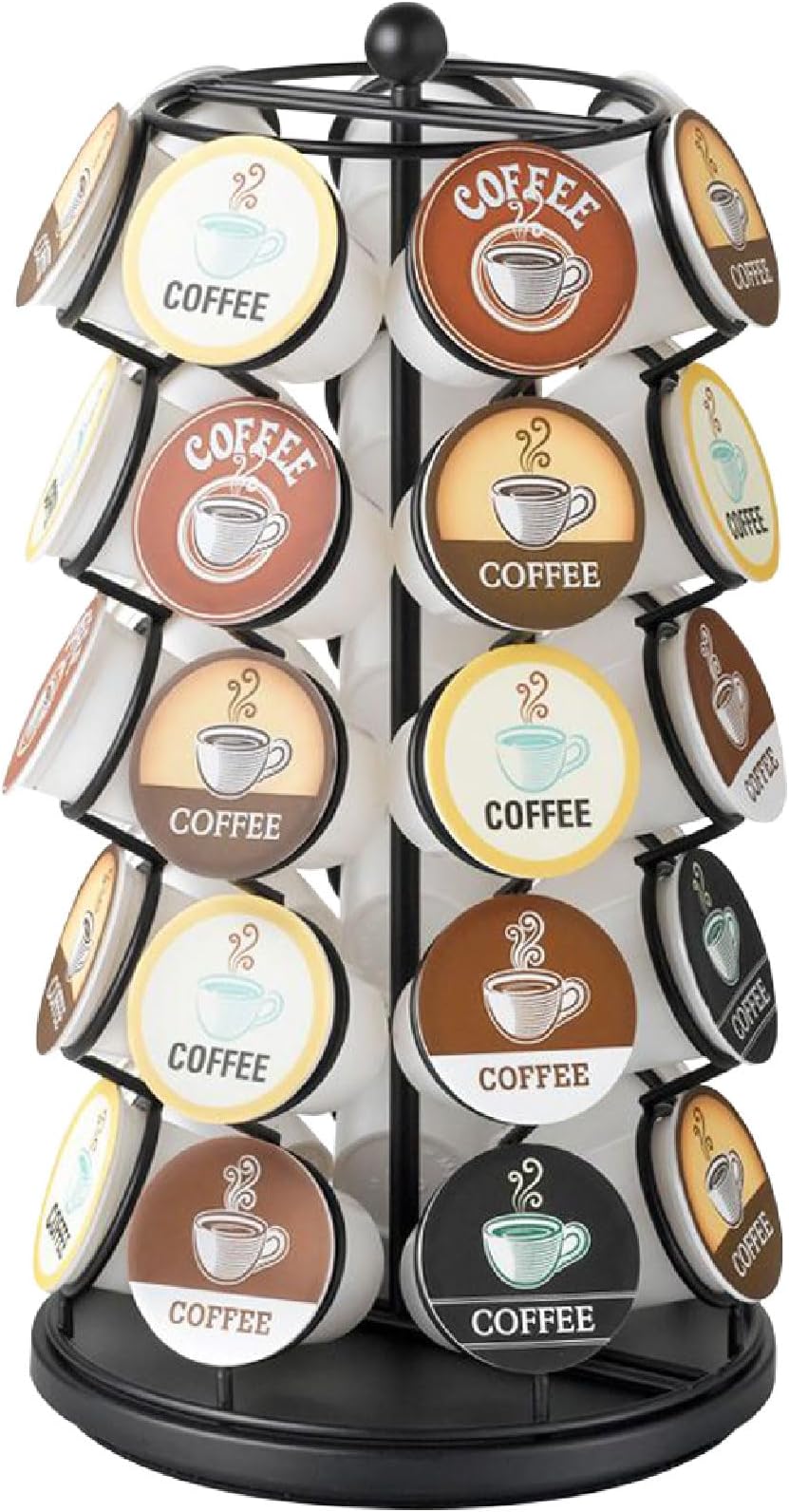 Amazon.com: Alessia Cara Tabletop K Cup Holder, Coffee Pod Stand Holder ...