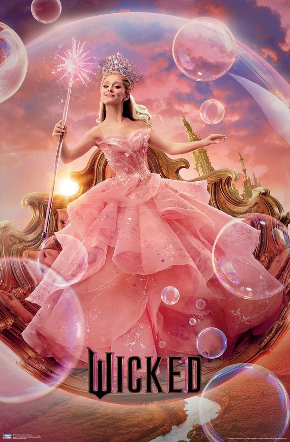 Amazon.com: Trends International Wicked - Glinda One Sheet Wall Poster ...