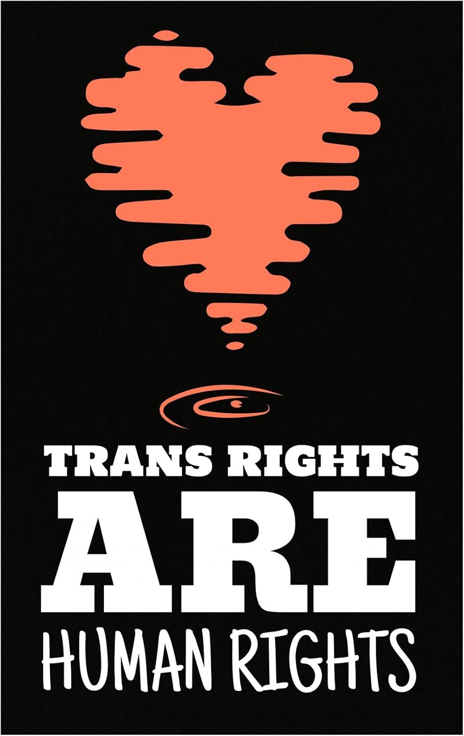 Amazon.com: NoveltyGeek Trans Rights are Human Rights - Poster: Posters ...