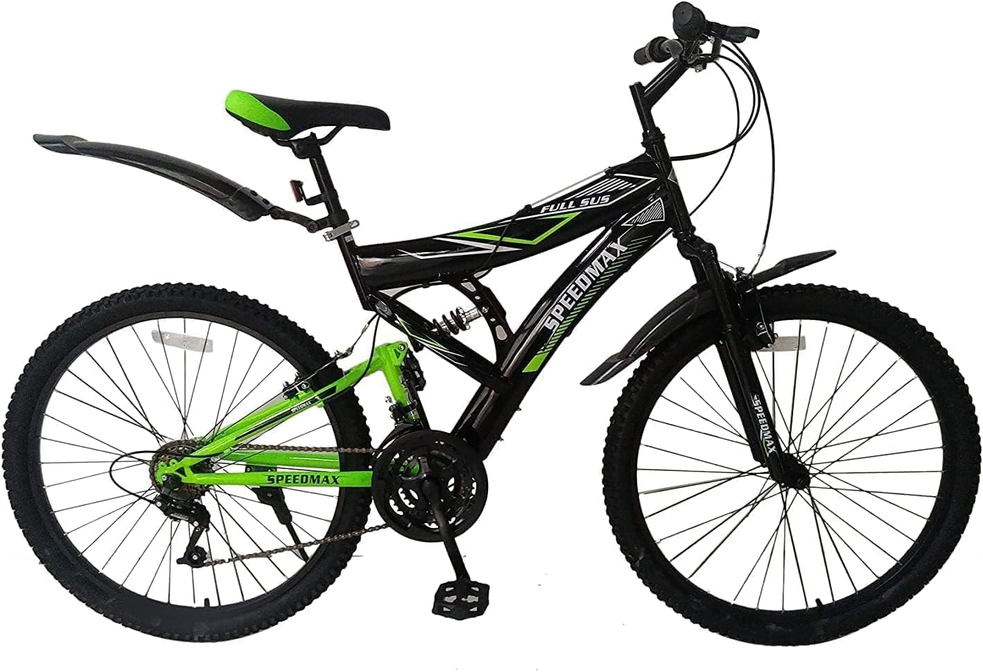 Classic Speedmax G10 Dual Suspension Mountain Bike 24/26-Inch, 21 Gears ...