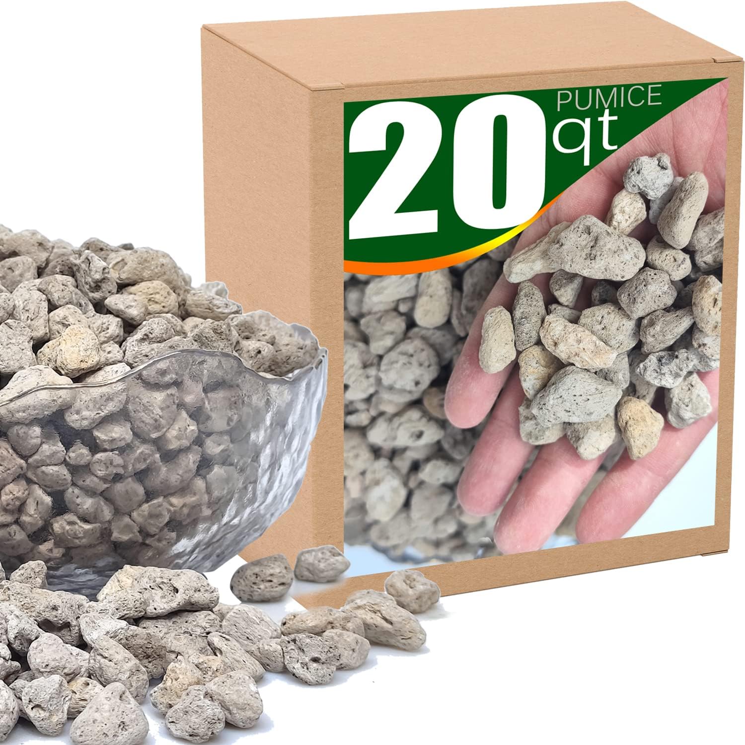 Amazon.com : Horticultural Pumice for Plants Professional Sifted (1/2 ...