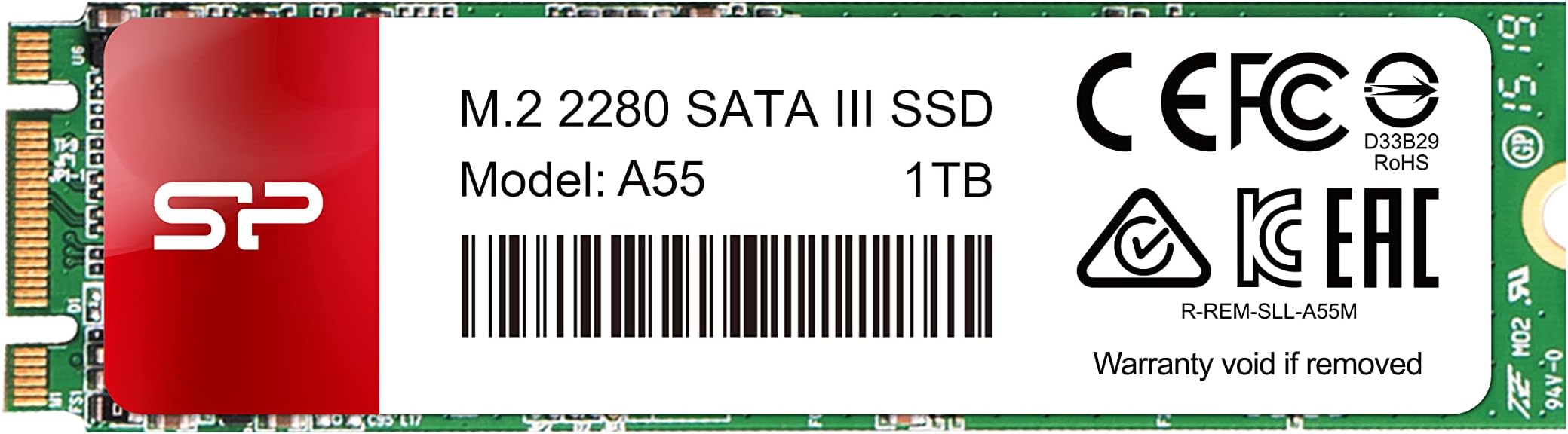 SP Silicon Power Silicon Power A55 1TB M.2 2280 SATA III SSD, 3D NAND ...