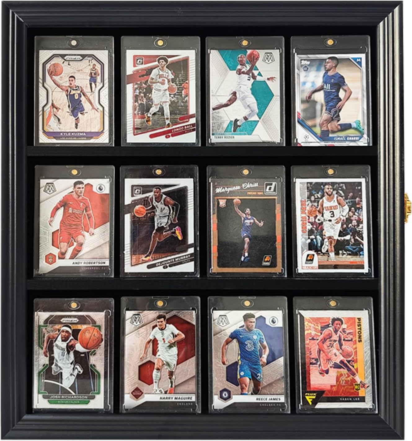 Amazon.com: Baseball Card Display Cabinet, 12 Graded Sports Card ...