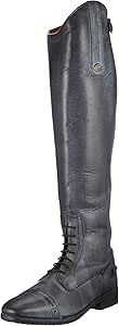 Amazon.com: HKM Unisex's Valencia Riding Boots Standard Length/Width ...