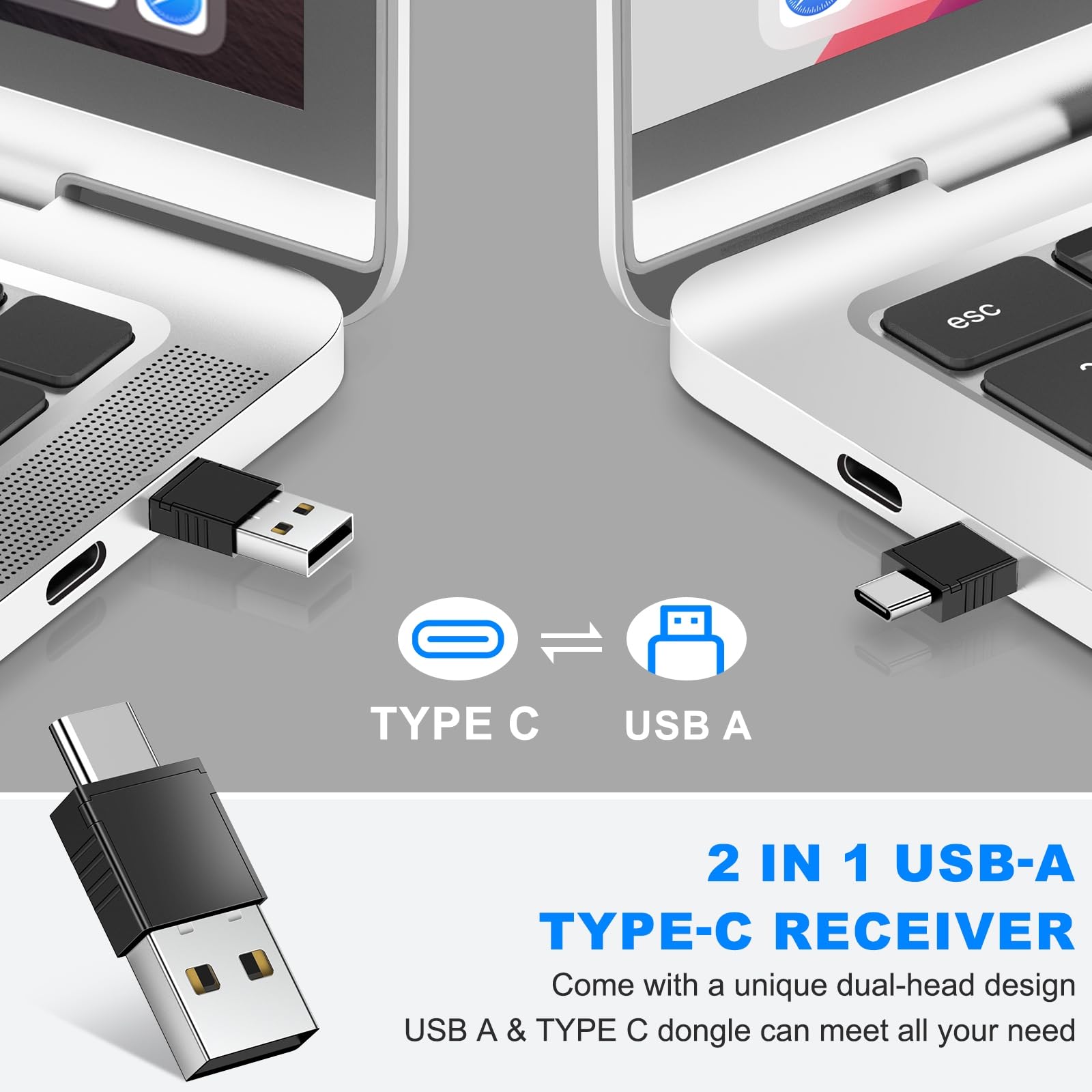 Snapklik.com : DinoFire USB C Rechargeable Presentation Remote