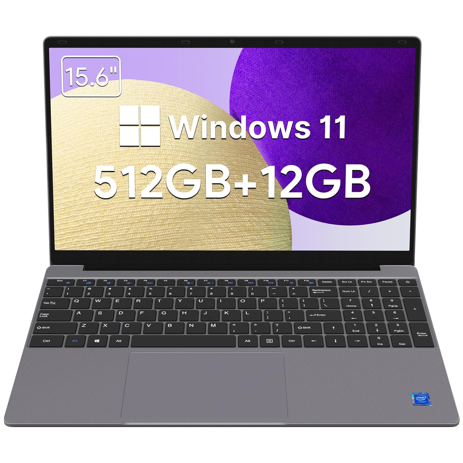 Snapklik.com : ApoloMedia Laptops Computer, 12GB RAM 512GB SSD, Windows ...