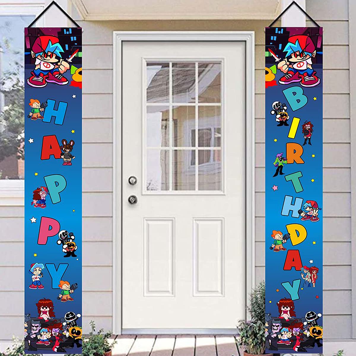 Friday Night Funkin Happy Birthday Porch Sign Friday Night Funkin ...