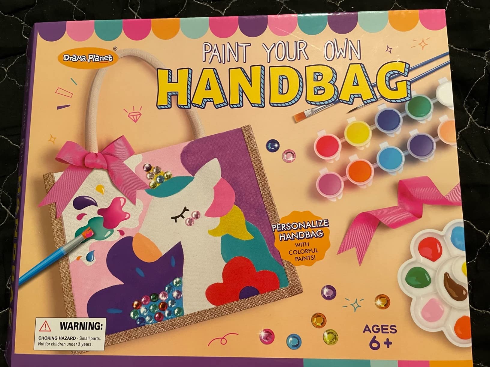 $4/mo - Finance Drama Planet Painting Kit, Paint Your Own Handbag, Arts ...