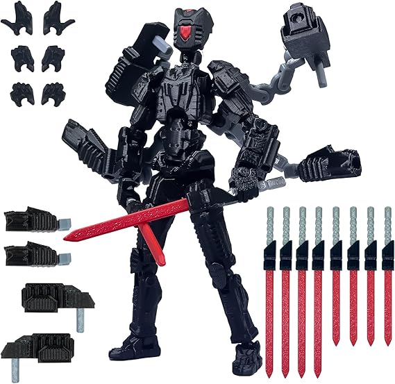 Amazon.com: PkghoKids Assembly Completed T13 Action Figure Set，T13 ...