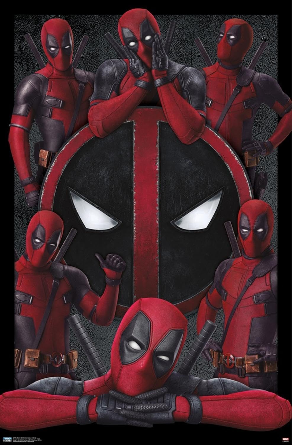 Amazon.com: Marvel Deadpool Legacy - Collage Wall Poster, 19L" x 13W ...