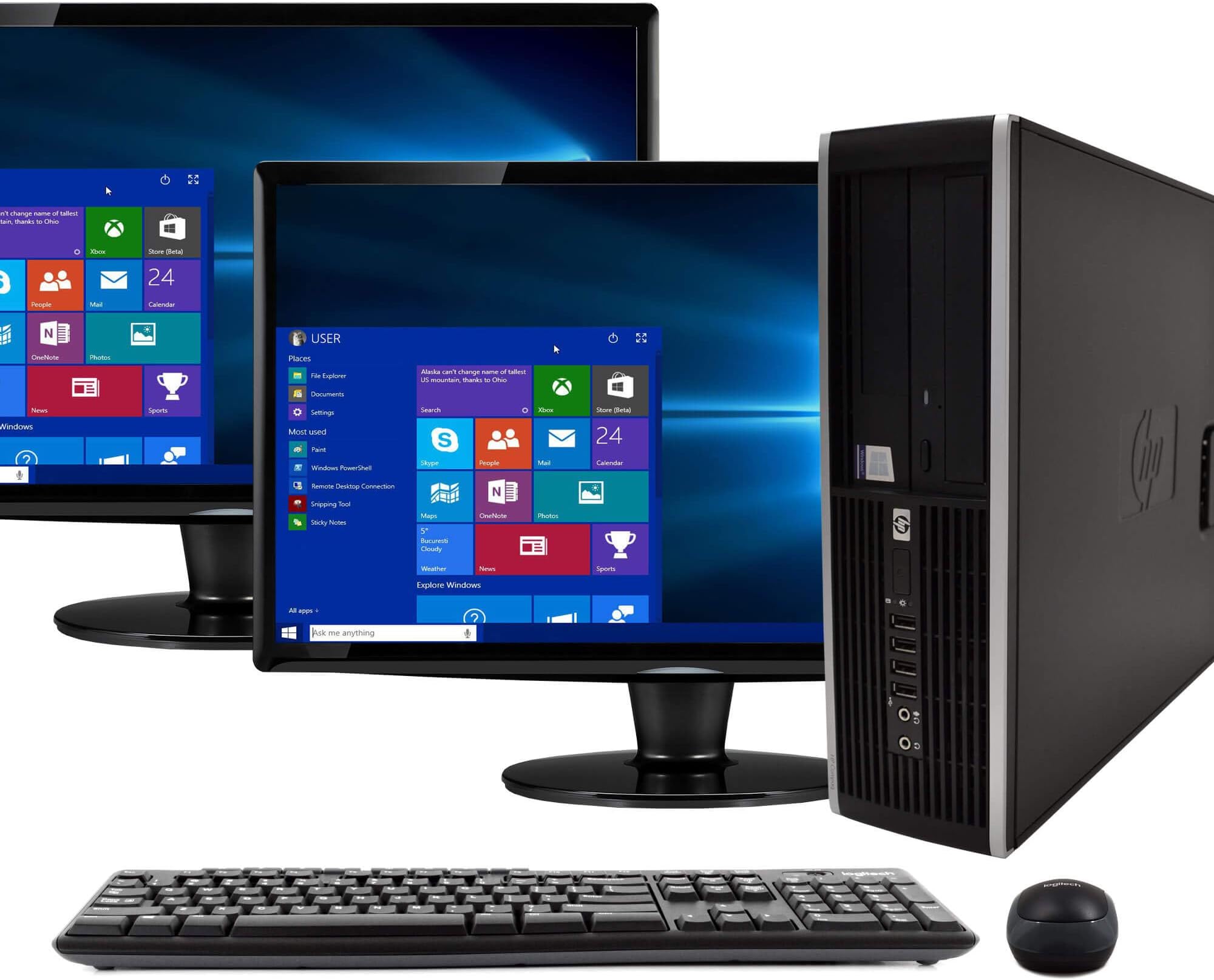 Amazon.com: HP Compaq 8100 Elite Desktop PC Computer, Intel i5-650 3 ...