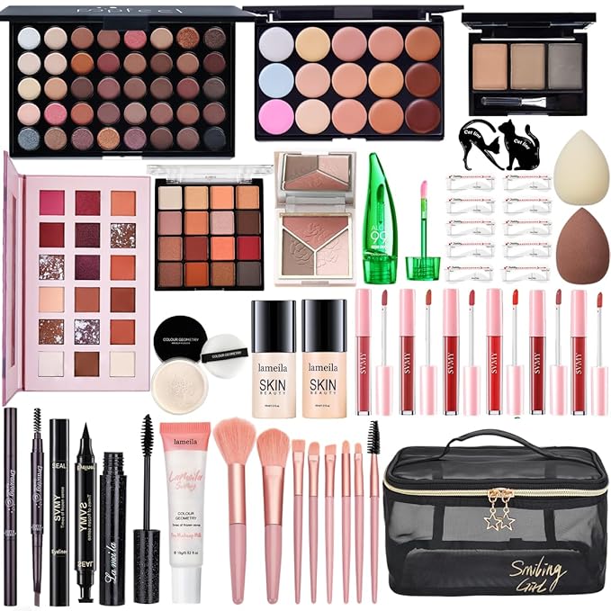 Amazon.com : All in One Makeup Kit for Women Full Kit, Make Up Gift Set ...