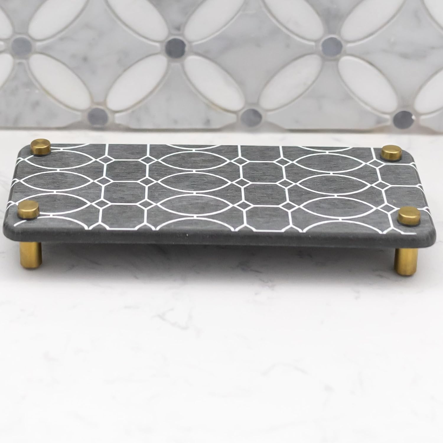 Amazon.com - Fast Drying Stone Sink Caddy Made of Diatomaceous Earth ...