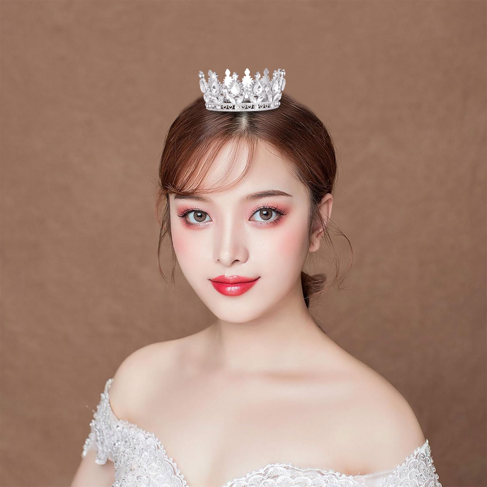 Silver Crown For Flower Bouquet