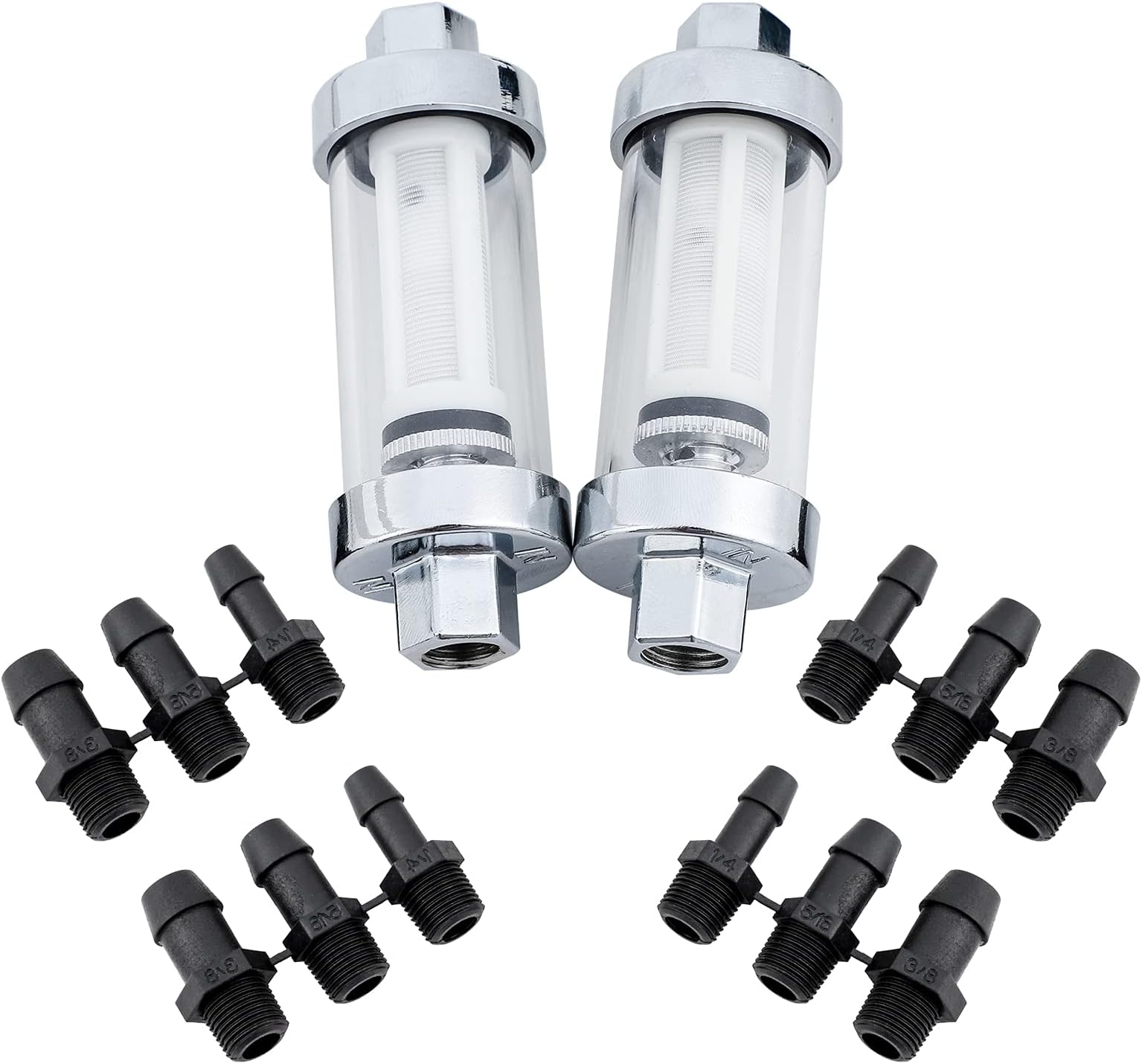 CarBole Universal Oil Fuel Filter,Inline Fuel Filter,Fuel Pump Filter ...