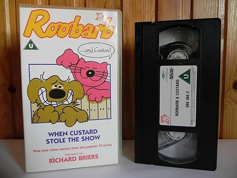 Roobarb & Custard - When Custard Stole the Show [VHS] [1974] : Bob ...