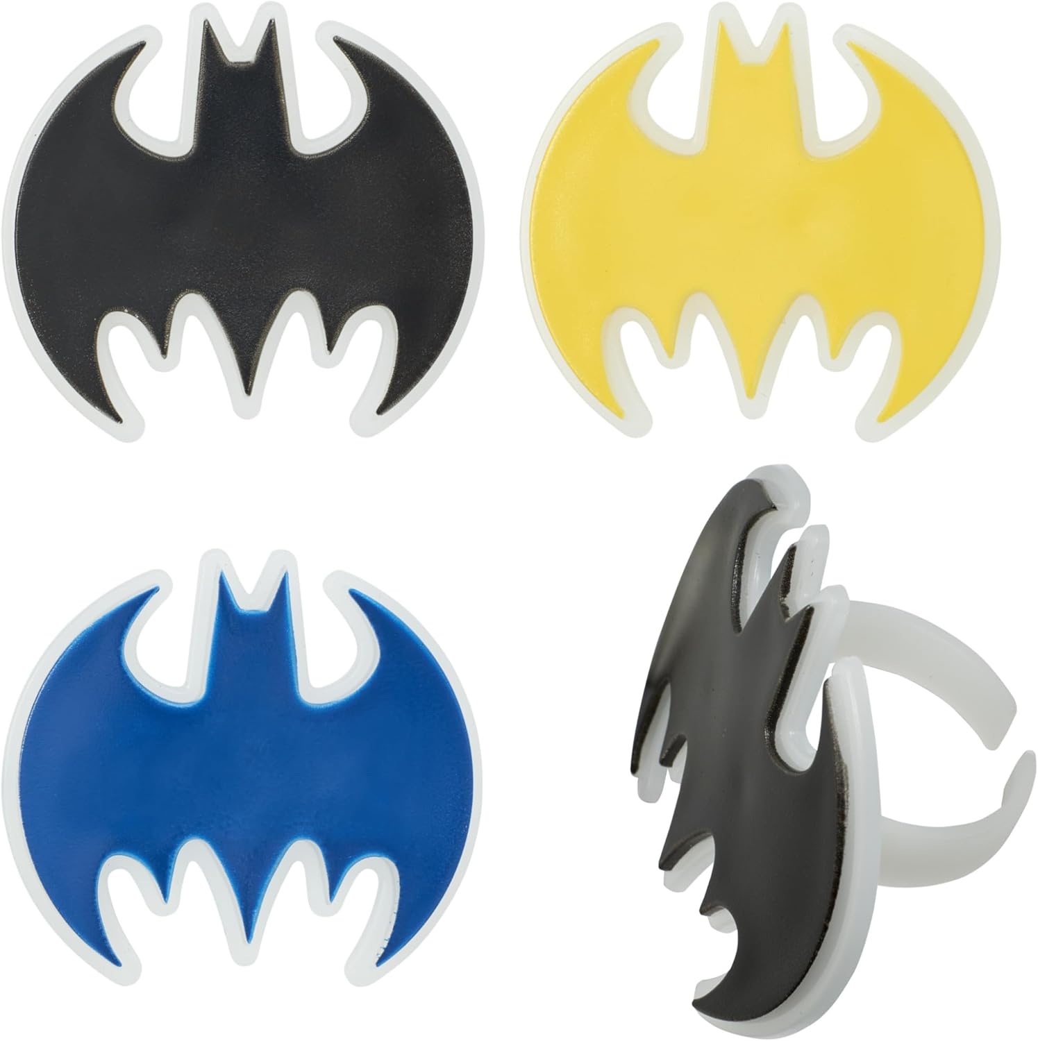 DecoPac Batman Into Action DecoSet, Batman Cake Topper, Batmobile y ...