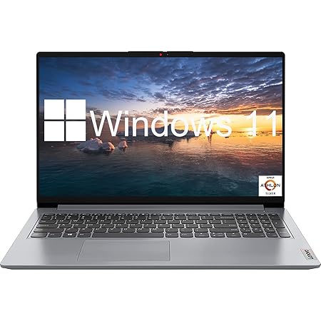 Amazon.com: Lenovo IdeaPad Laptop, 15.6" HD Display, AMD Athlon Silver ...