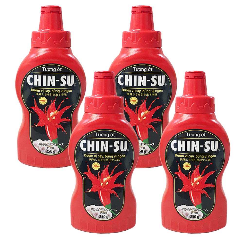 Amazon.co.jp: Chinsu Sweet Chili Sauce, 8.8 oz (250 g), 4 Bottles, Chin ...