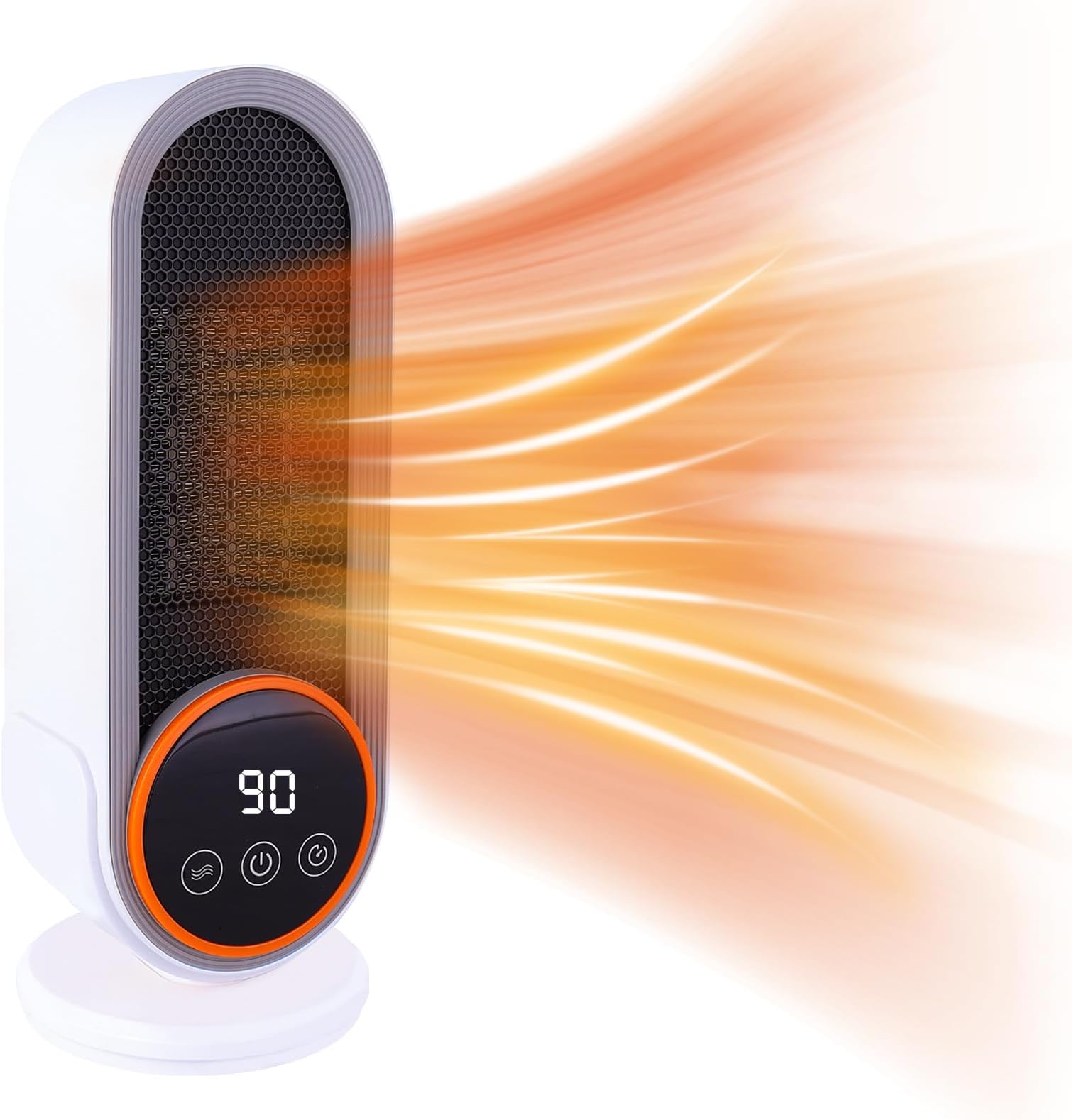 Amazon.com: Callact Remote Control Space Heater with Thermostat,500W ...