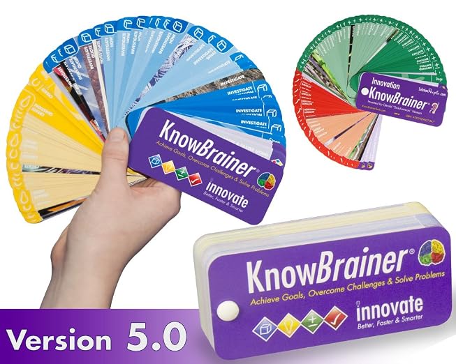 KnowBrainer Innovation & Creative Thinking Tool by Gerald "Solutionman ...
