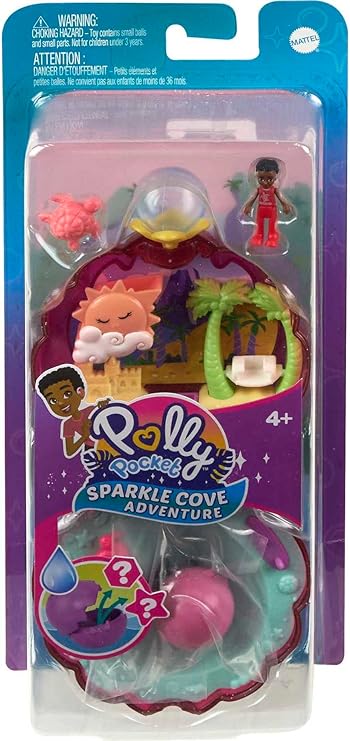 Amazon.com: Polly Pocket Dolls & Accessories, Travel Toy with Water ...