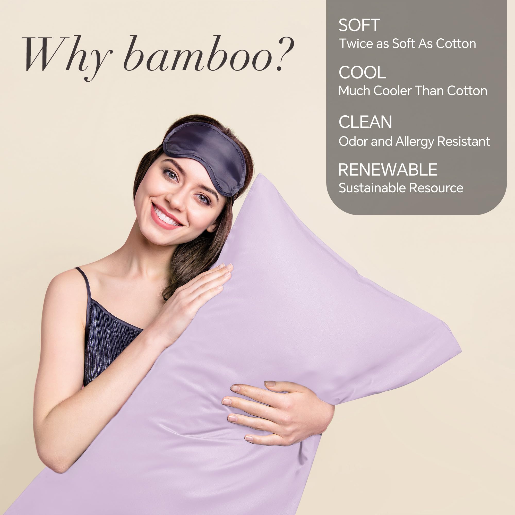 Snapklik.com : BEDELITE Pillow Cases Standard Size Set Of 2, Rayon ...