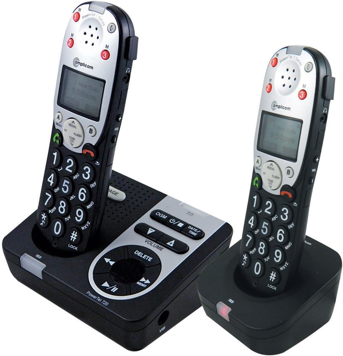 Amazon.com: Amplicom PowerTel 720 Assure + Twin Amplified Cordless ...