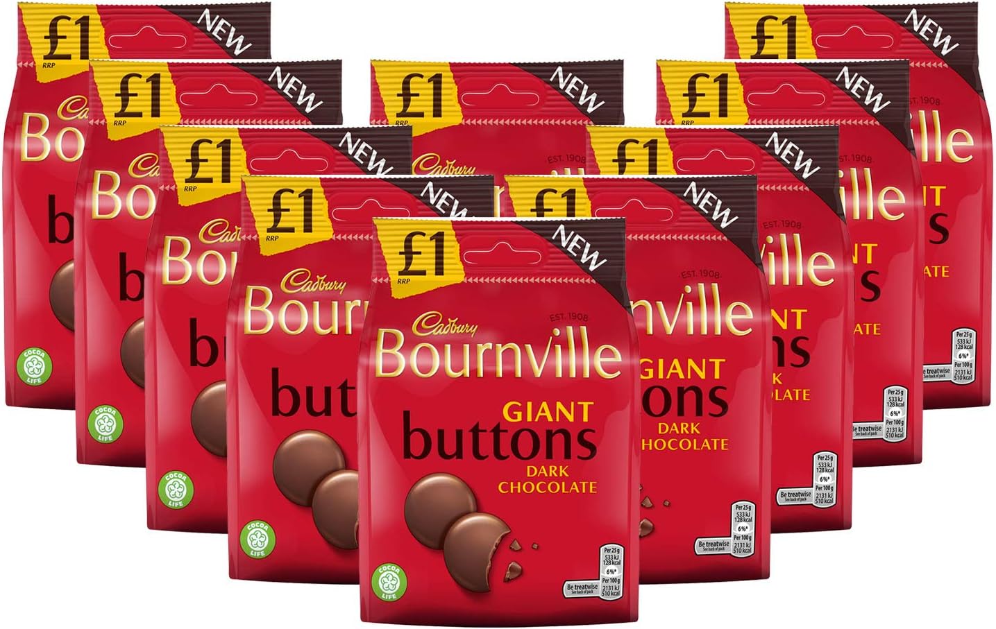 Amazon.com : Cadbury Bournville Dark Chocolate 180g - Pack of 6 ...
