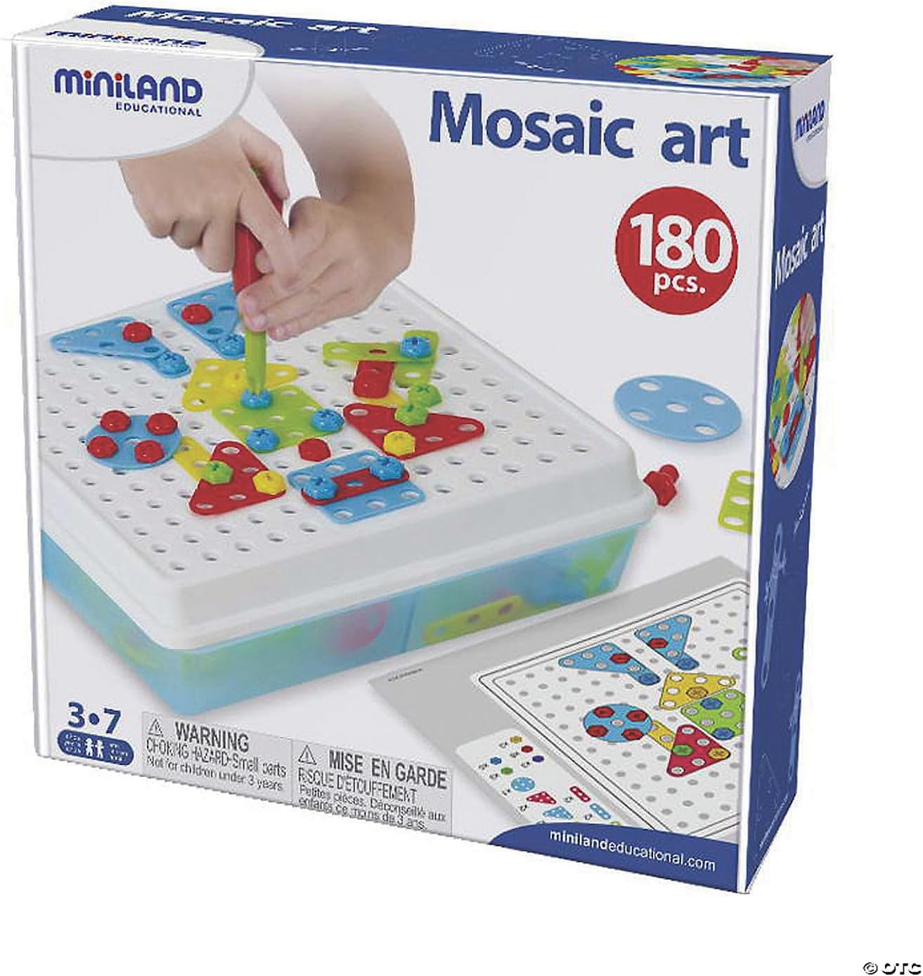 Amazon.com: Fun Express Miniland Educational Mosaic Art | Plastic ...