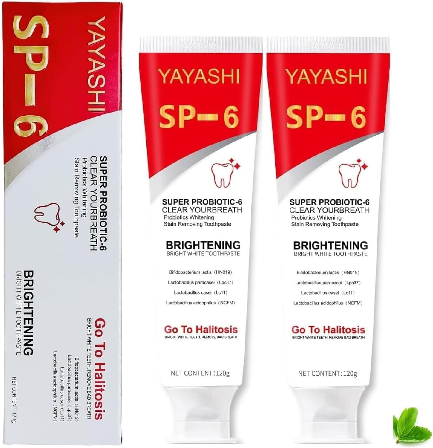 Amazon.com: YAYASHI Sp-4 Toothpaste, Sp-4 Probiotic Toothpaste ...