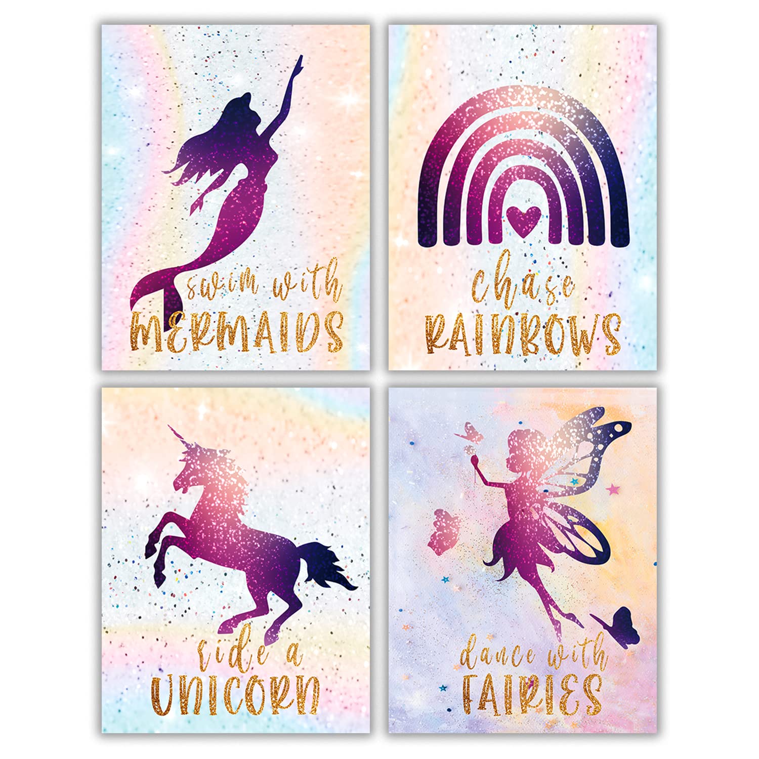 Unicorns And Fairies And Mermaids