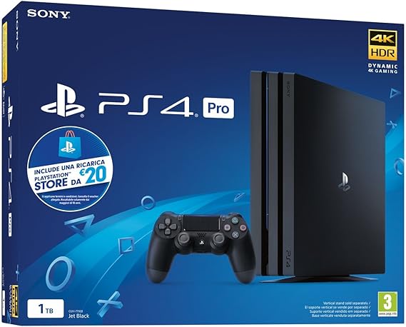 Playstation 4 Pro B Chassis 1 TB + PS Live Card 20€ [Esclusiva Amazon ...