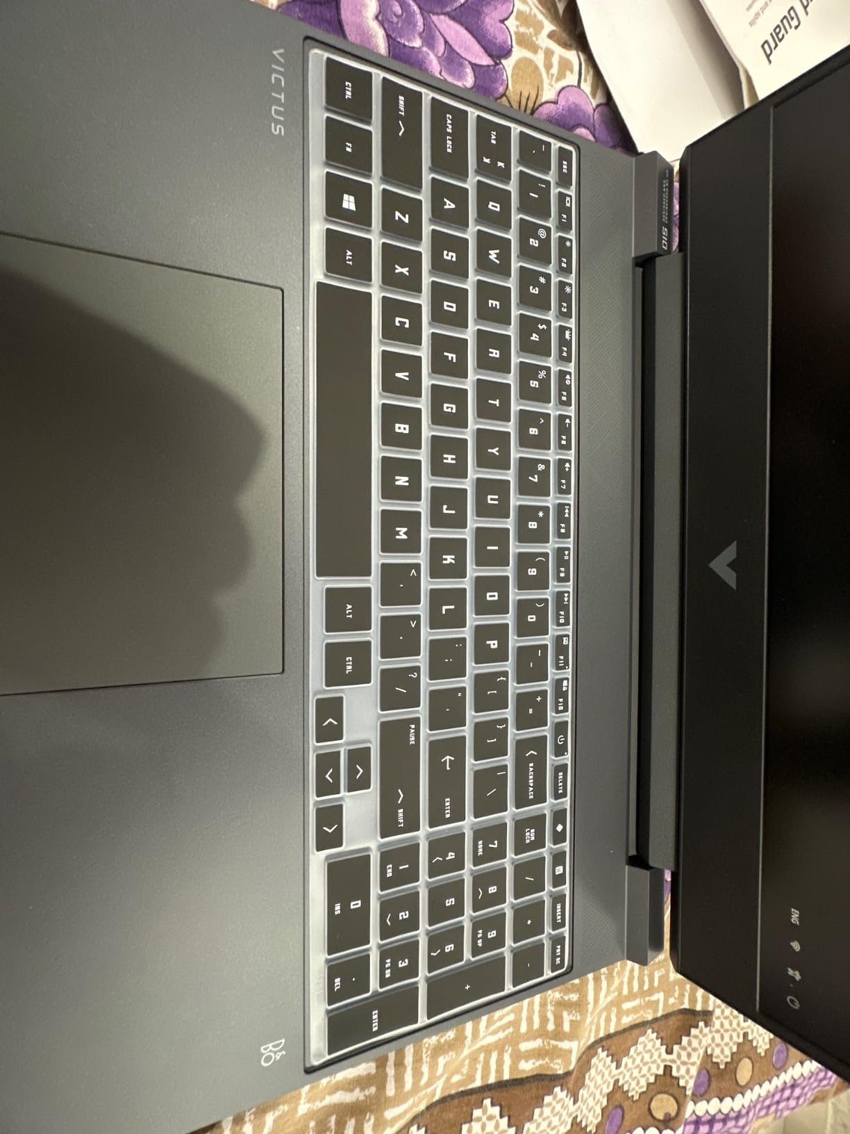 Laprite Silicone Skin Keyboard Protector Cover Compatible for HP Victus ...