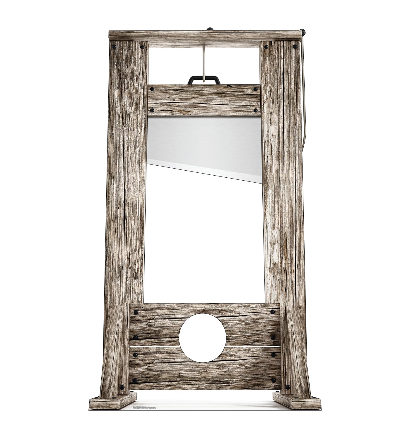 Amazon.com: Cardboard People Guillotine Stand-in Life Size Cardboard ...