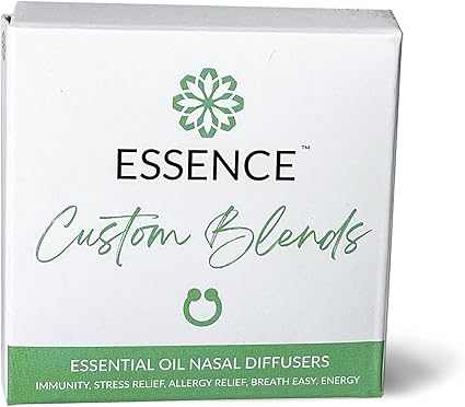 Amazon.com: Essence Nasal Diffuser | Essential Oil Ring | Silicone Nose ...