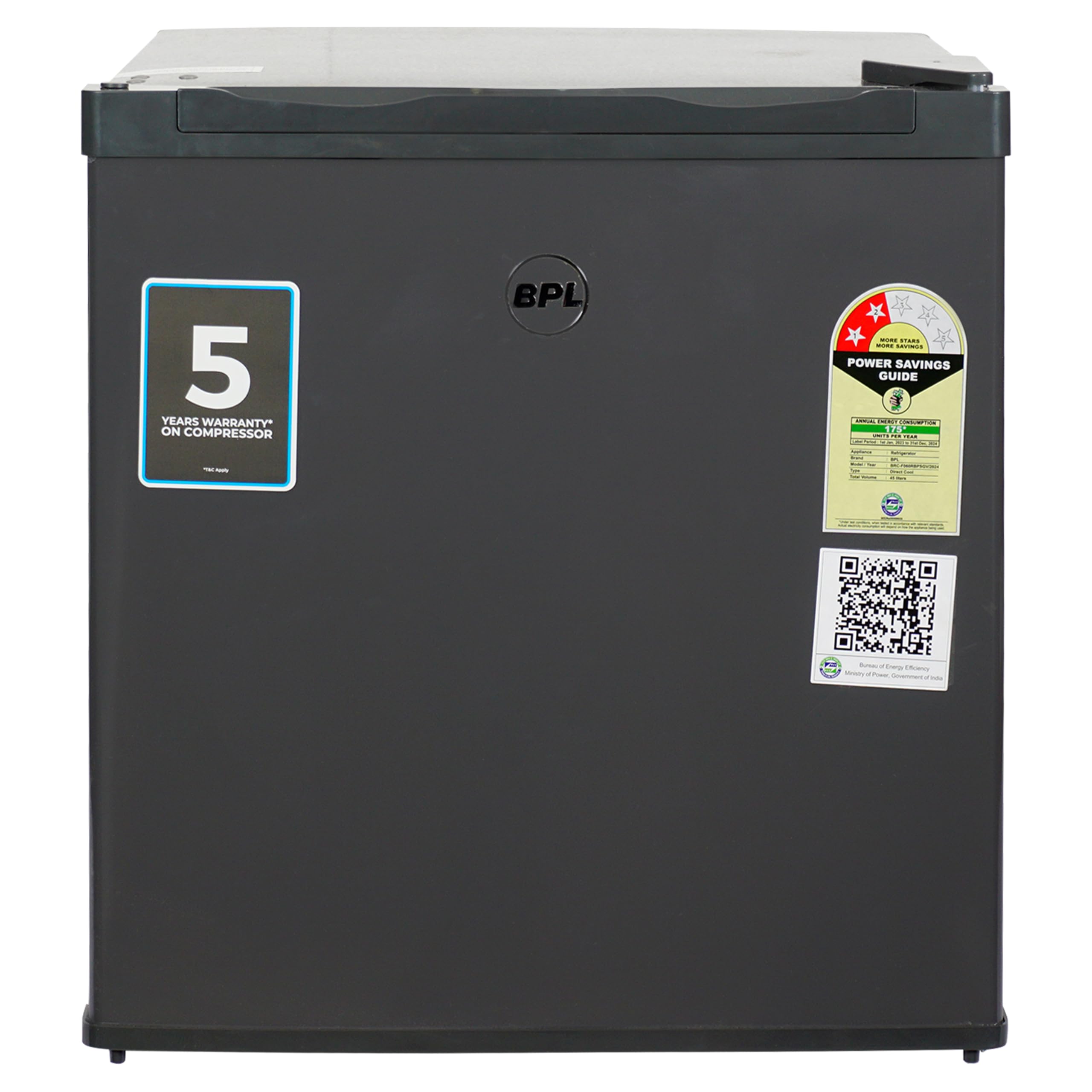 BPL 45 Litre 2 Star Mini Bar Refrigerator (GREY, BRC-F060RBPSGV ...
