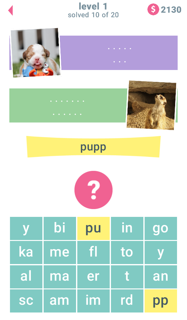 2 Clues: Words and Syllables - App on Amazon Appstore
