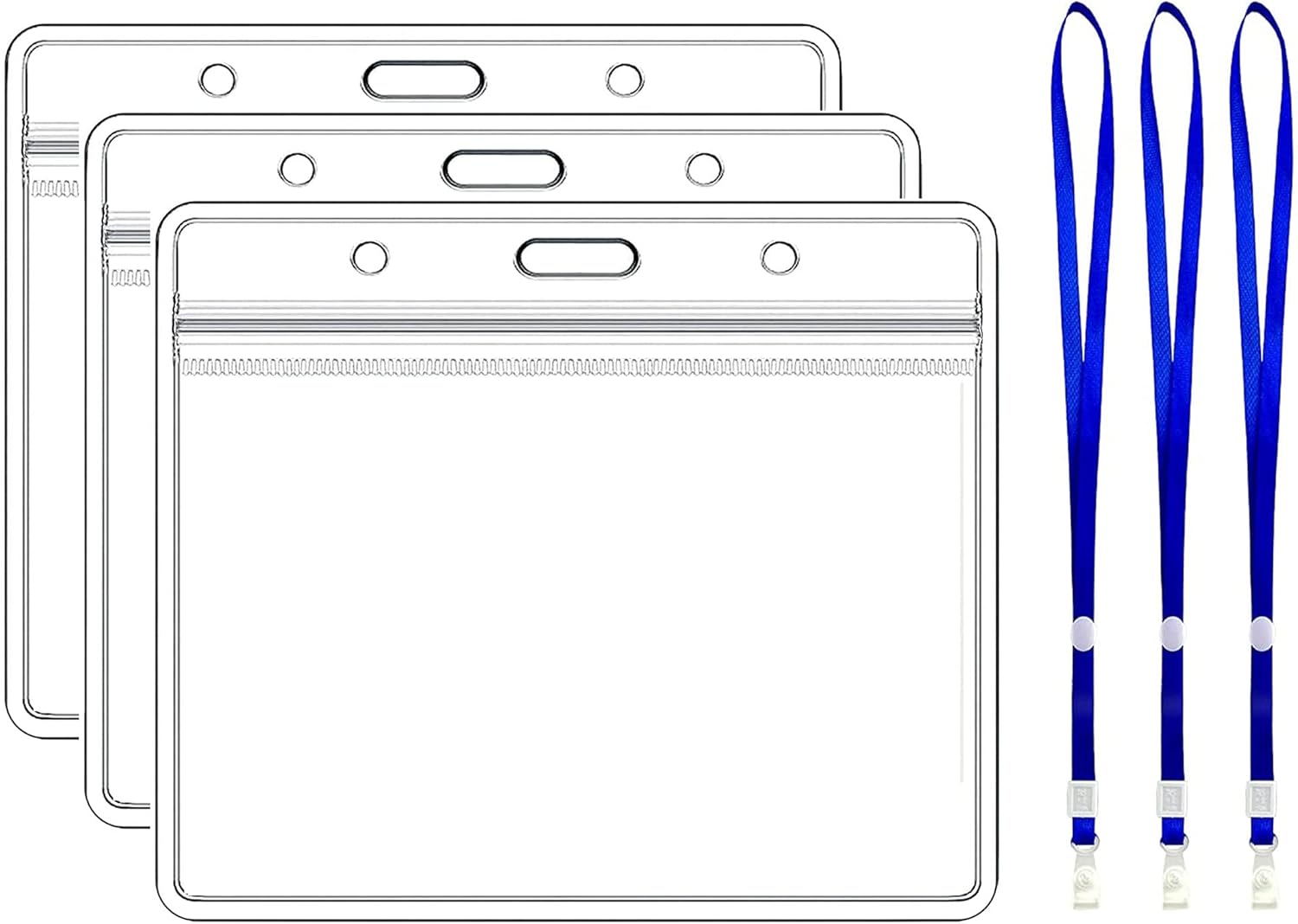 Amazon.com : 3 Pack Vaccination Card Protector 4x3 in for CDC ...