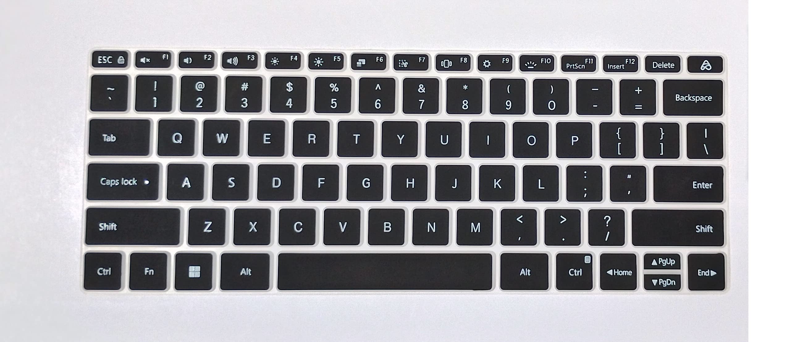 RAYA Silicone Keyboard Skin Cover for Xiaomi Notebook Pro 120G Laptops ...